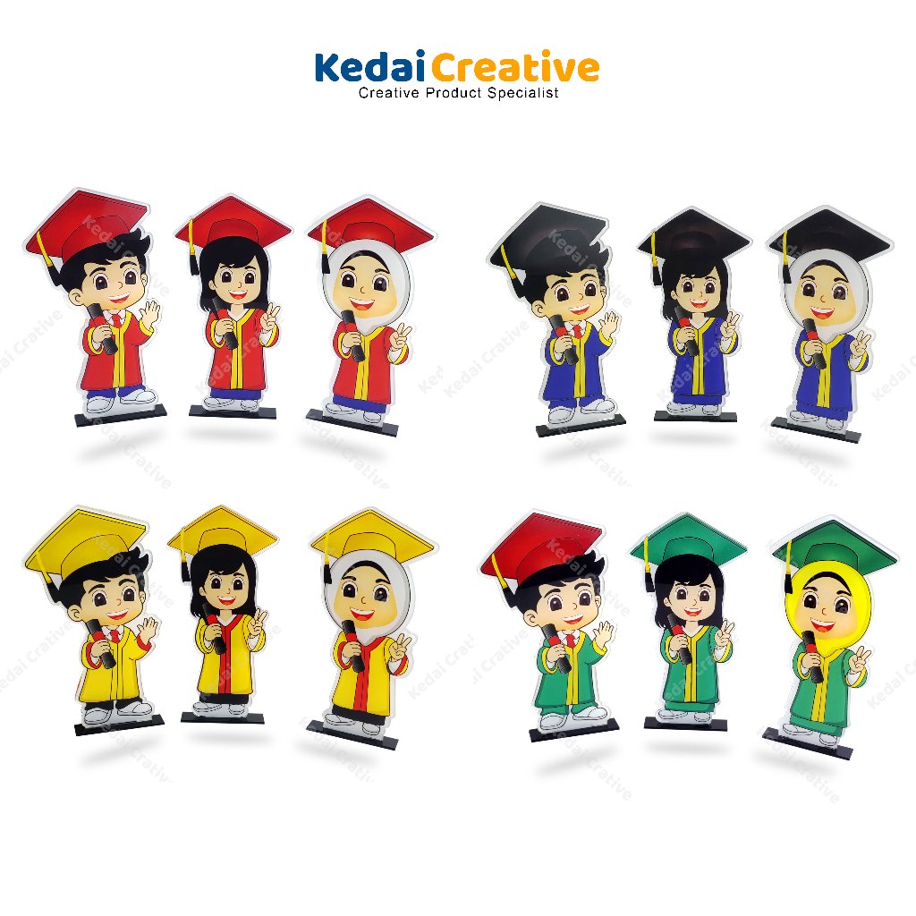Jual Piala Plakat Wisuda Akrilik Anak TK MURAH | Shopee Indonesia