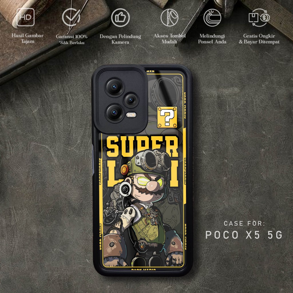 Jual Case Poco X5 5G Casing Poco X5 5G MOTIF [DARK MARIO] - Casing Hp ...