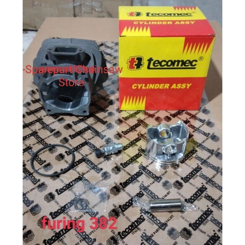 Jual Cylinder/Blok Chainsaw Ms-382 Tecomec Fullset Siap Pakai | Shopee ...