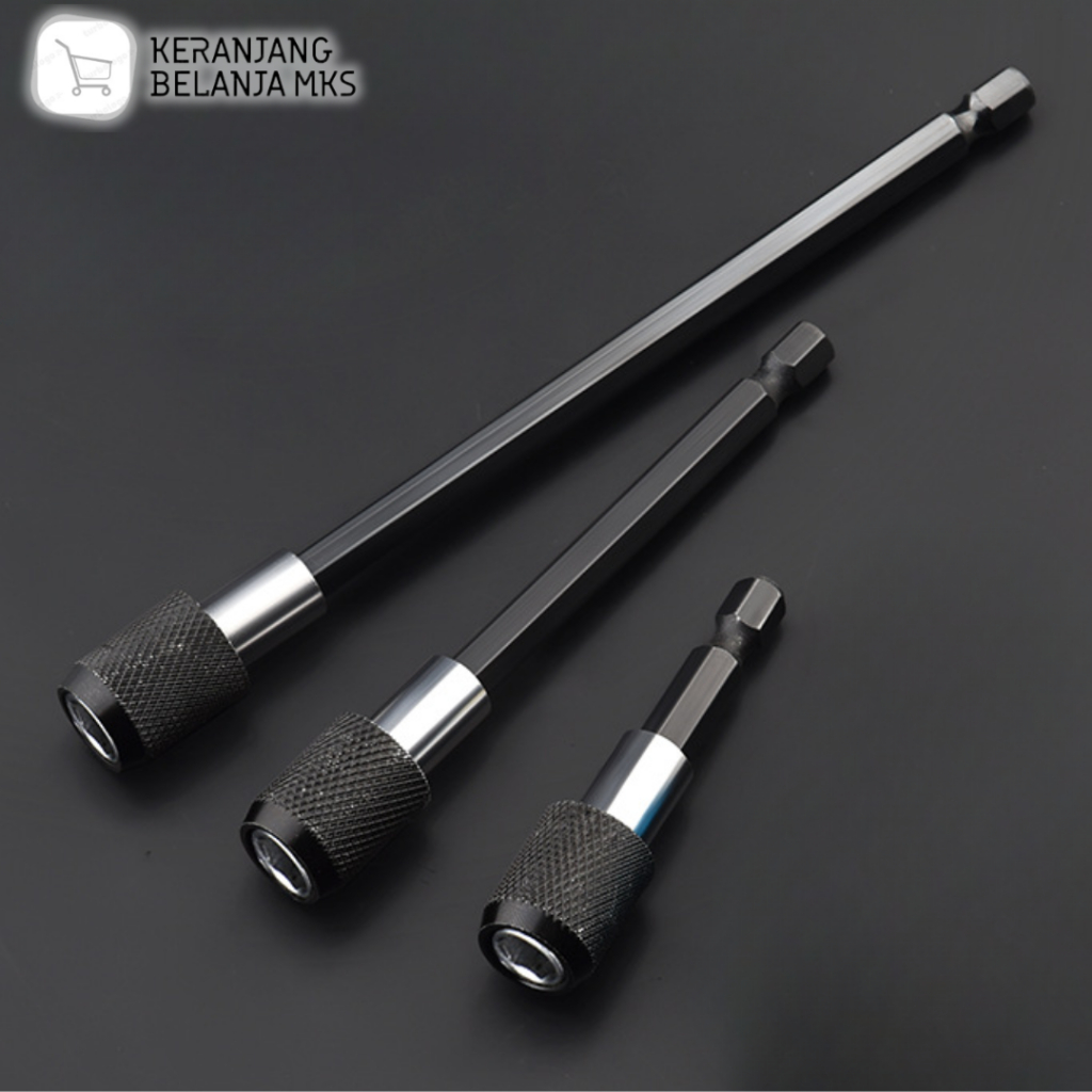 Jual 3 PCS Mata Bor Obeng Listrik Hexagon Extension Penyambung Obeng ...
