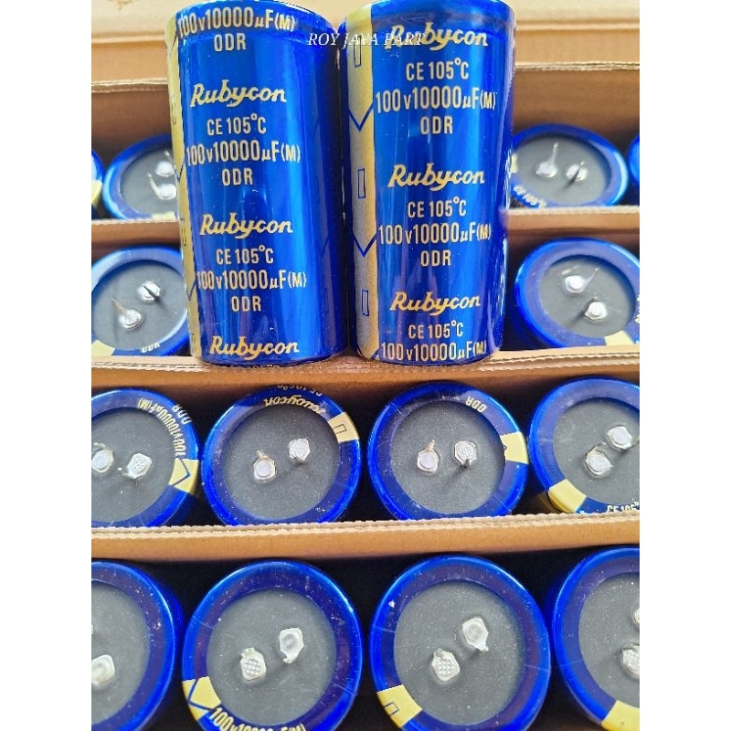 Jual Rubycon Biru 10.000uf 100v (ODR) | Shopee Indonesia