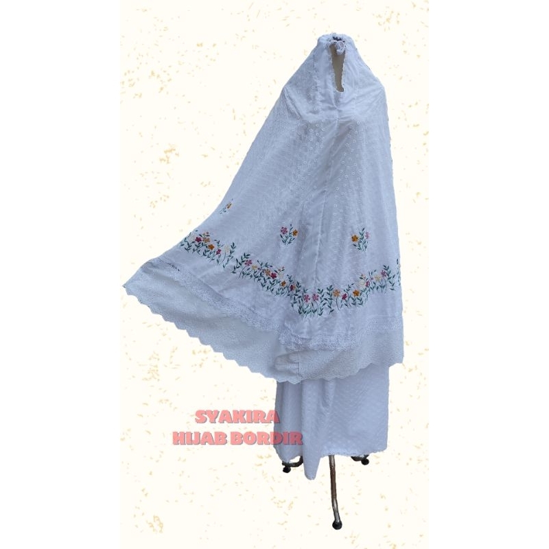 Jual MUKENA BORDIR BUKITTINGGI KATUN PARIS | Shopee Indonesia