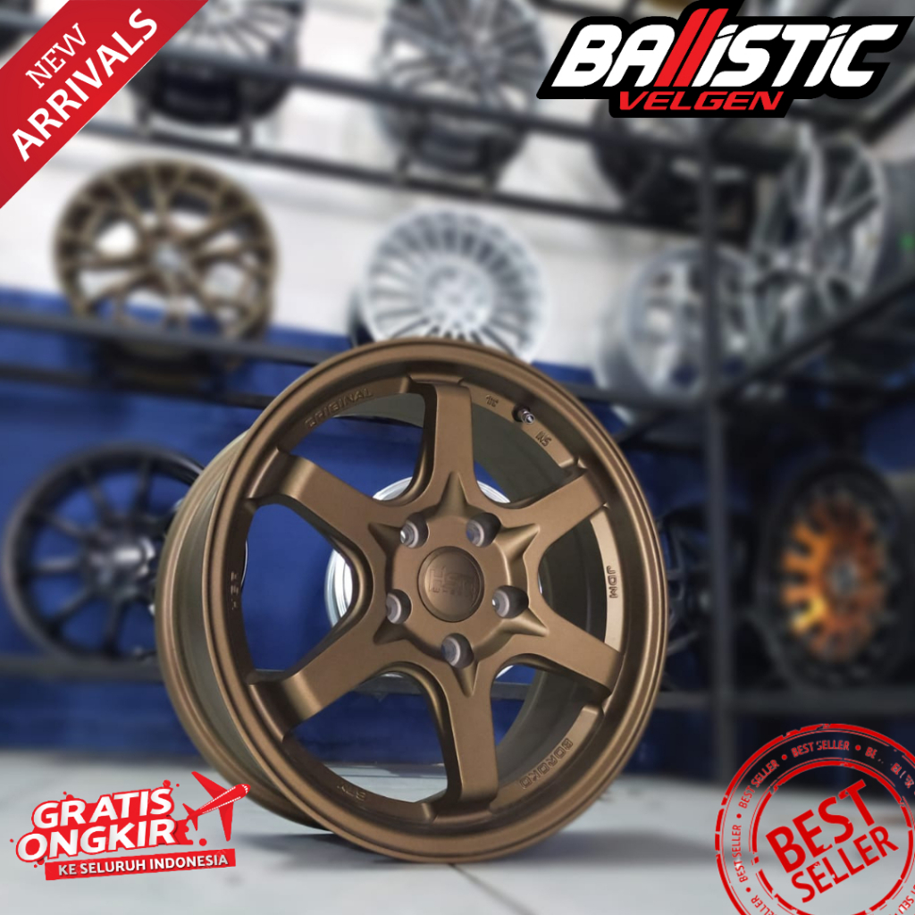 Jual Velg Mobil Camry Grandmax Luxio Model Palang HSR STY Ring 16 Lebar 7 Baut 5x114,3 Single ...