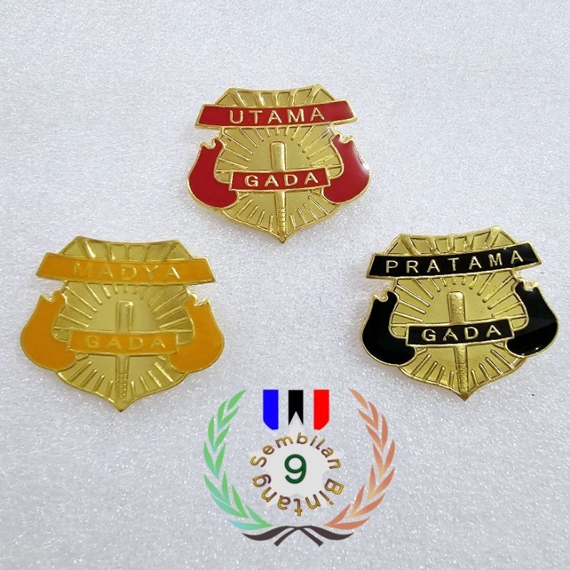 Jual Pin Satpam Gada Pratama Gada Madya Gada Utama Bahan Plat | Shopee ...