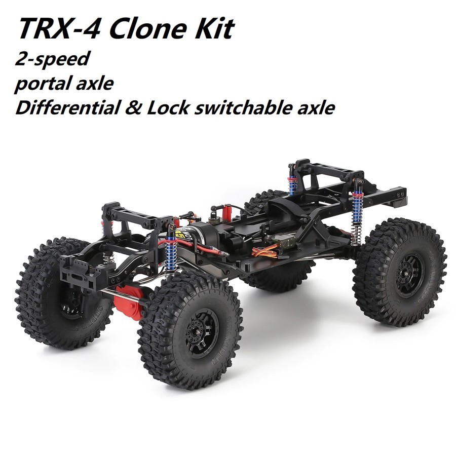 Jual INJORA TRX4 Frame 2 Speed Transmission 313mm Chassis 1/10 RC Crawler Car Traxxas TRX-4 ...