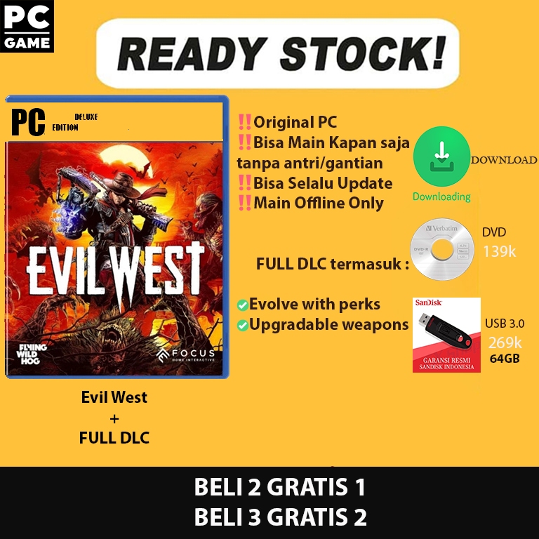 Jual Evil West PC ORIGINAL | Shopee Indonesia