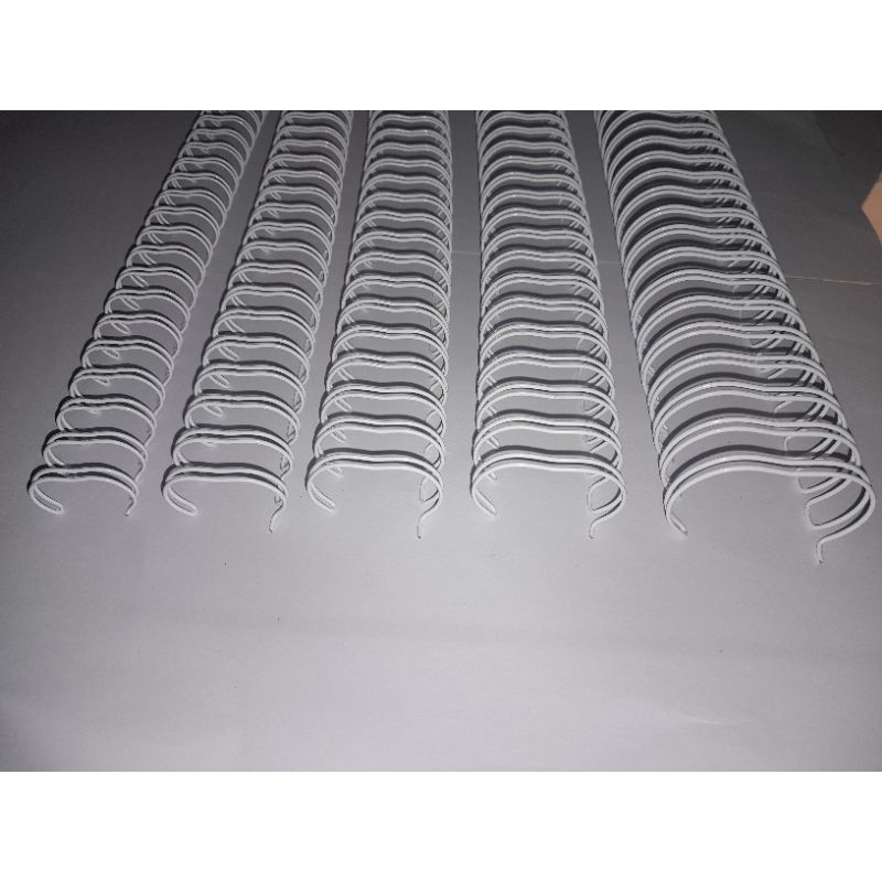 Jual Spiral Kawat /Ring kawat jilid Costum 20 Loops Ukuran 9/16 ...
