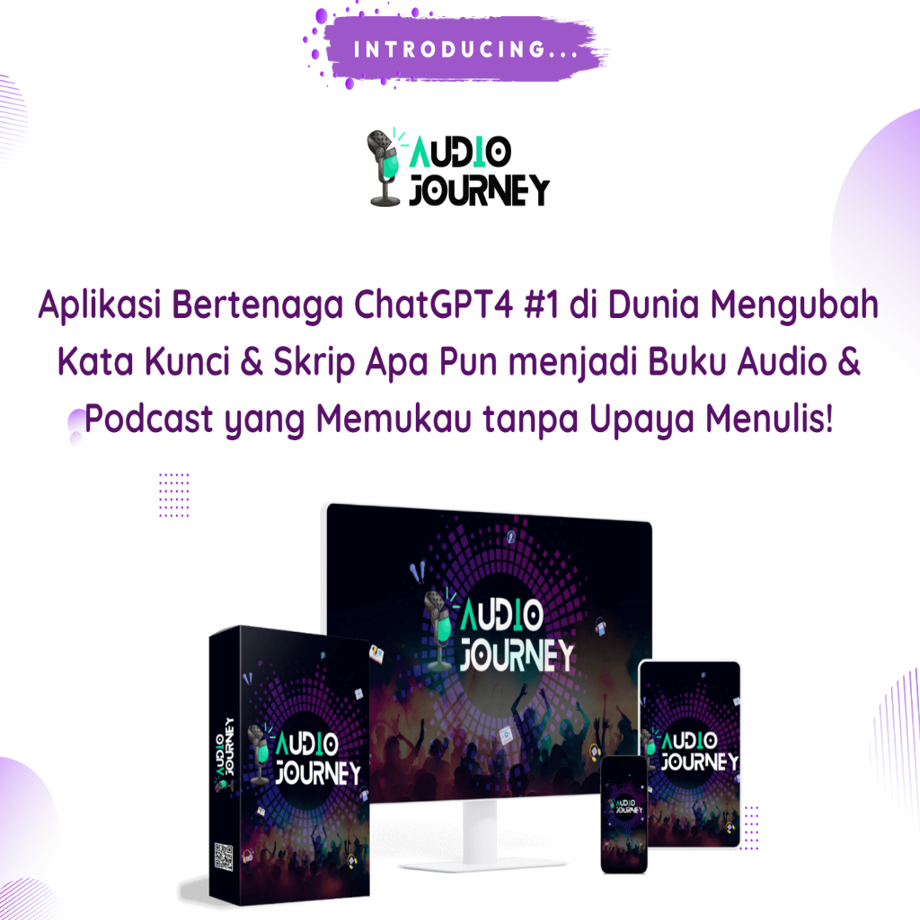 Jual Audio Journey - Mengubah Kata Kunci & Skrip Apa Pun menjadi Buku ...
