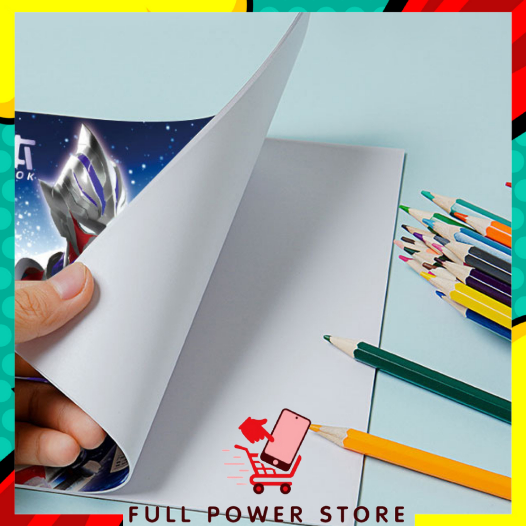 Jual FPS Buku Gambar Karakter Isi 20 Lembar Drawing Book Anak B5 Tebal ...