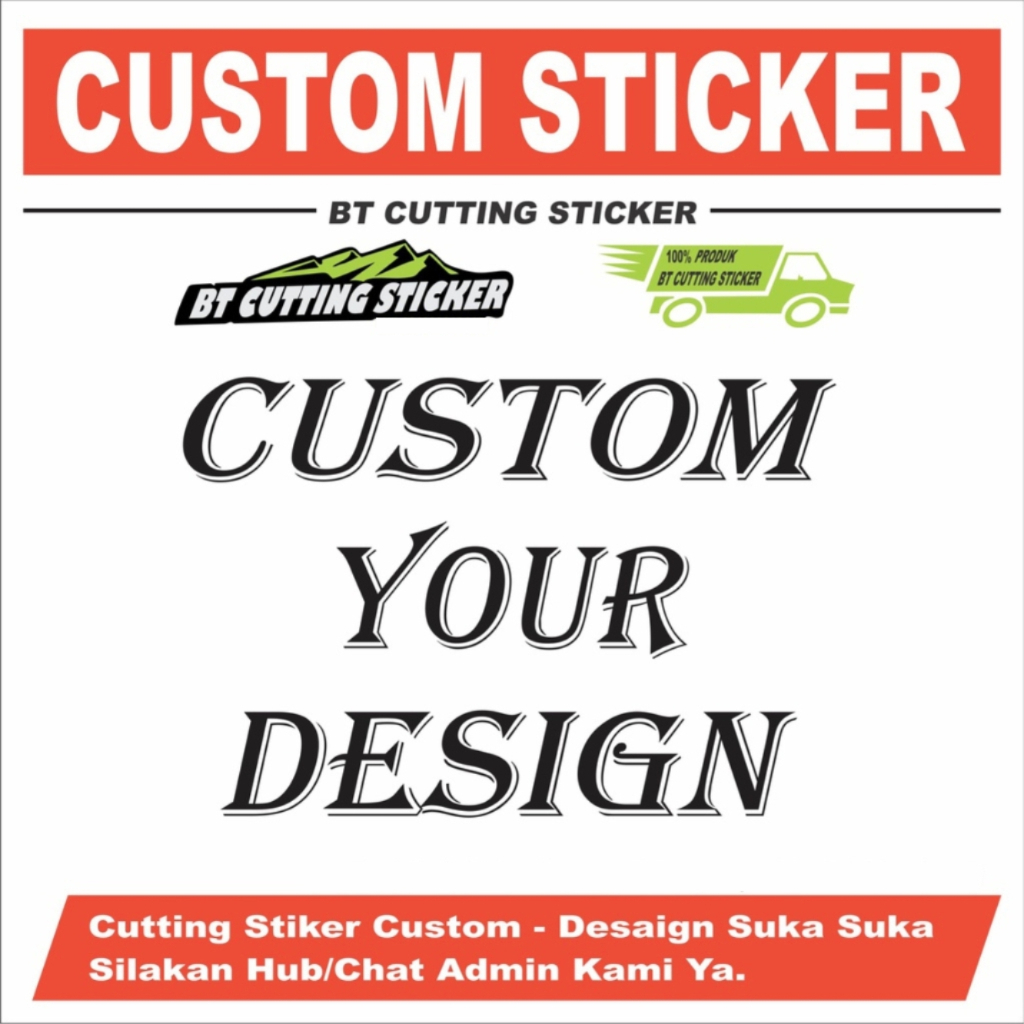 Jual Custom sticker suka suka stiker custom stiker mobil | Shopee Indonesia