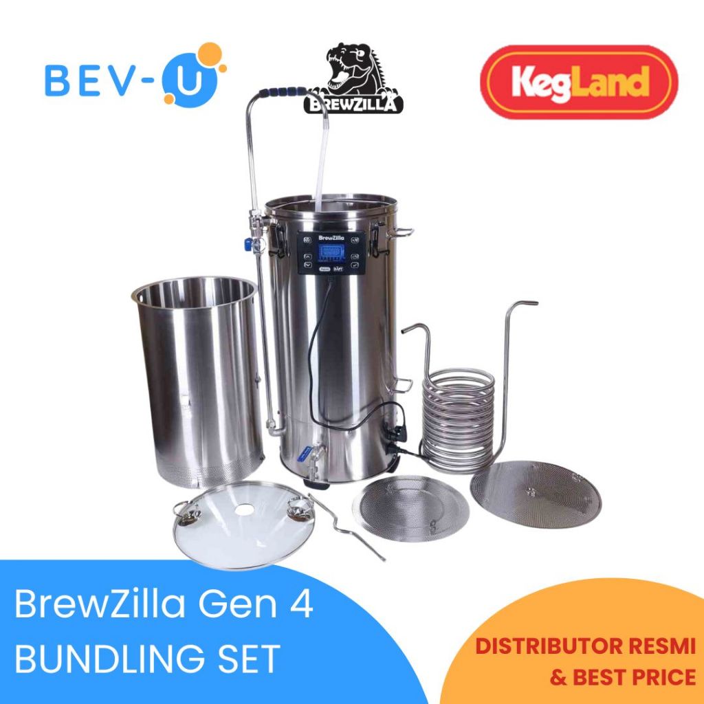 Jual Brewzilla Kegland Gen 4 Bundling Set 1 Paket Mesin Brew Kopi Bir ...