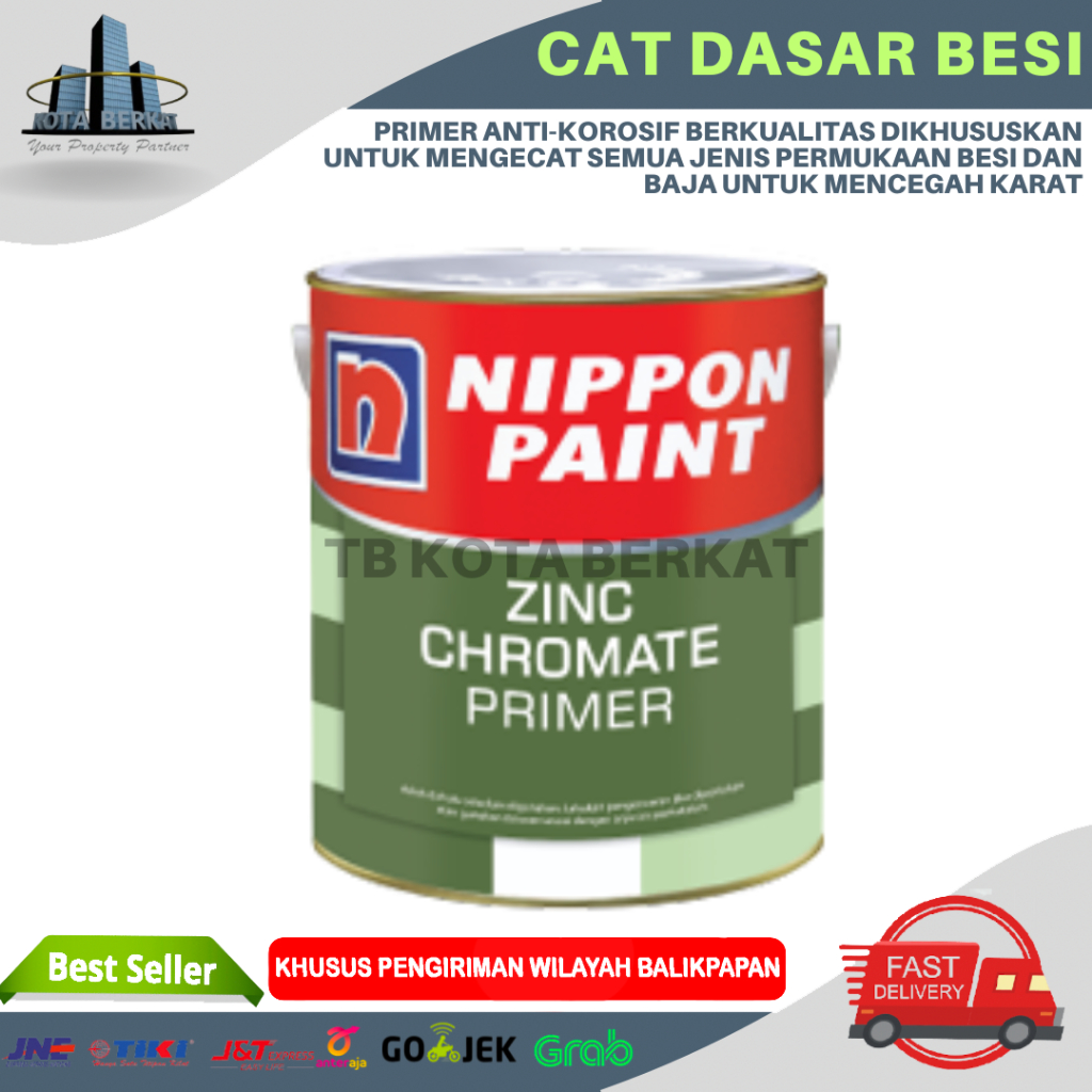 Jual NIPPON PROTECTIVE COATING CAT DASAR BESI / MENI BESI 25KG | Shopee ...