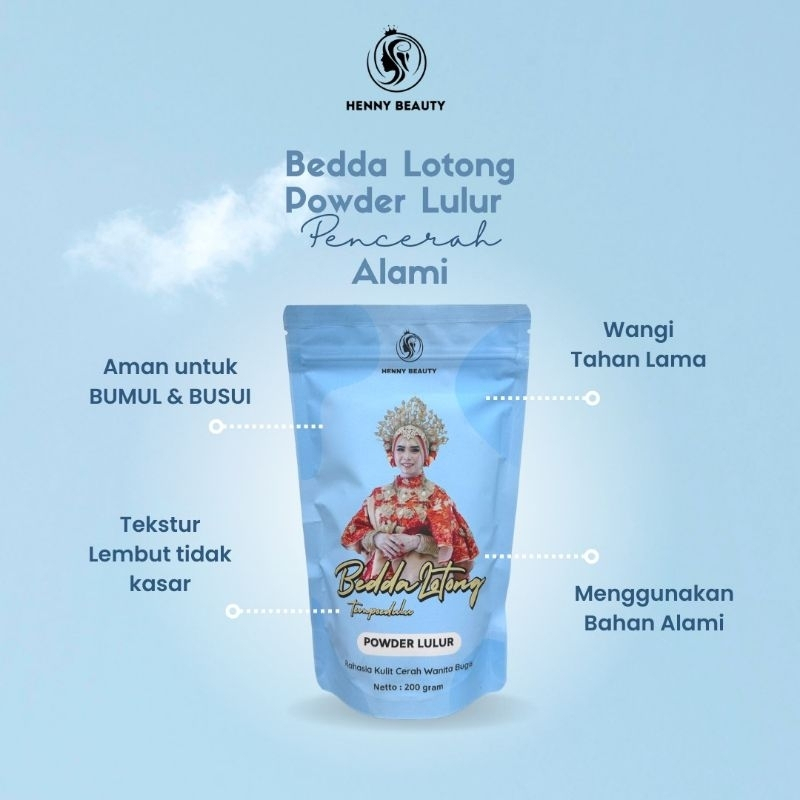 Jual Lulur bubuk Henny BEDDA LOTONG BUBUK LULUR VIRAL BEDDA LOTONG ...