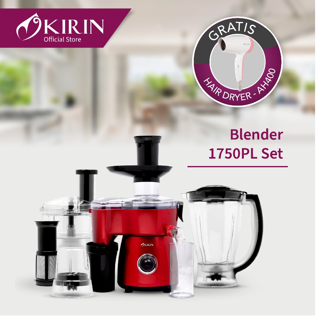 Jual KIRIN Blender Omni Serbaguna All in One KBB-1750PL | Shopee Indonesia