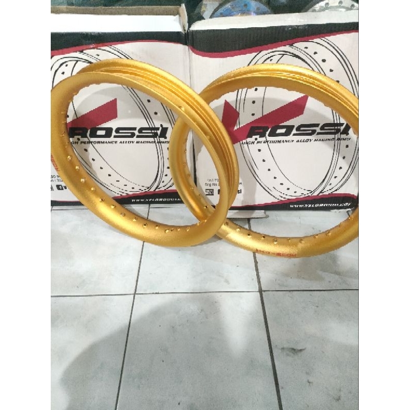 Jual velg Rossi ring 17 lebar set2biji | Shopee Indonesia