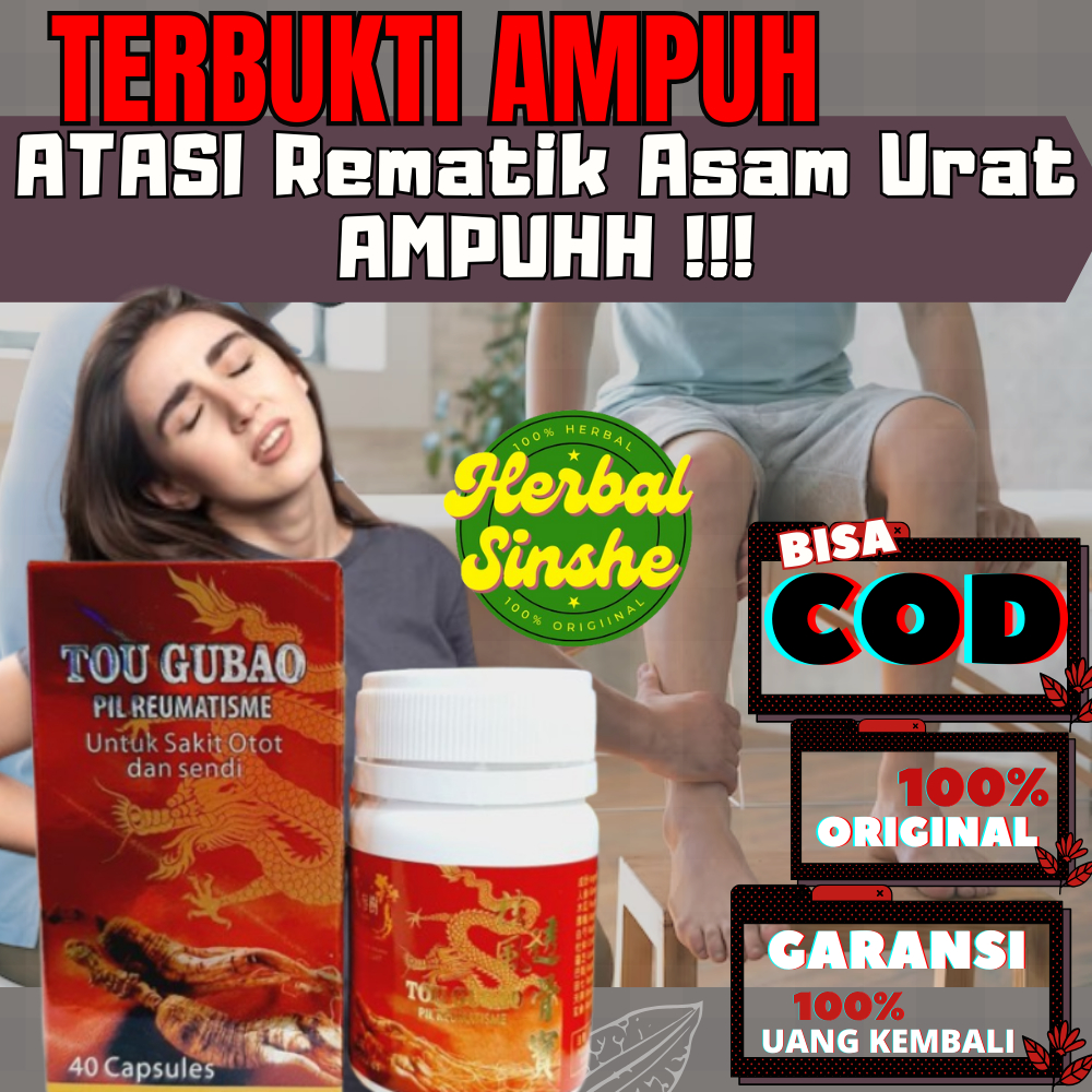 Jual Tou Gubao Tou Gu Bao Tougubao 100% Original Pil Obat Rematik ...