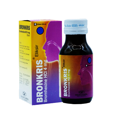 Jual BRONKRIS SIRUP ELIKSIR 60 ML OBAT BATUK BERDAHAK | Shopee Indonesia