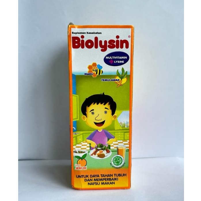 Jual Biolysin Sirup 100ml | Shopee Indonesia