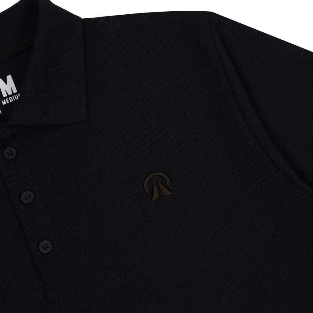 Jual Dobujack Polo Shirt Bahy Black On Black | Shopee Indonesia