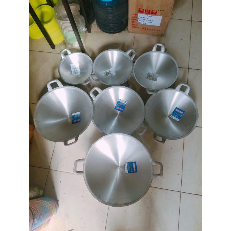 Jual [ACEH] Kuali Aluminium / Kuali Masak / Kuali Dapur / Wajan ...
