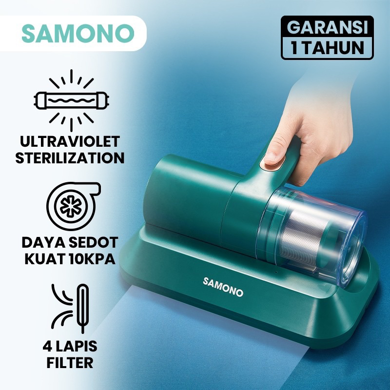Jual [BARU] Samono SW-MPG400 Vacuum Cleaner Dust Mite Portable 400W ...