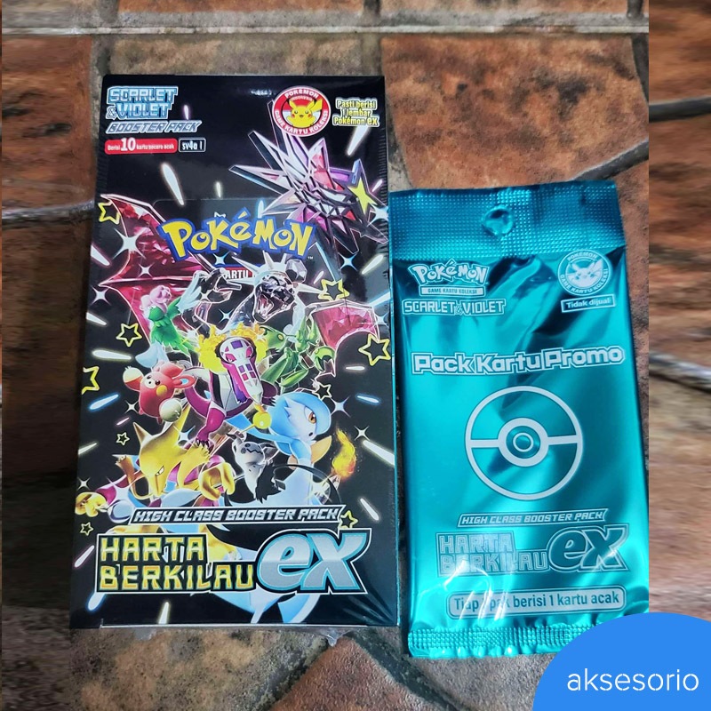Jual [PROMO] Pokemon TCG Indonesia Seri SV4a High Class Booster BOX Harta Berkilau ex - Dapat ...