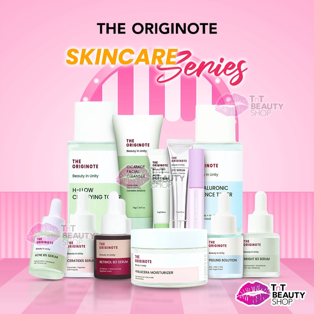 Jual Harga Promo The Originote SERIES Facial Cleanser Serum Moisturizer ...