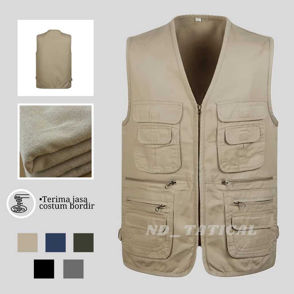 Jual Rompi Pria Wanita Bahan Original Baby Canvas Premium / Bisa Costum ...