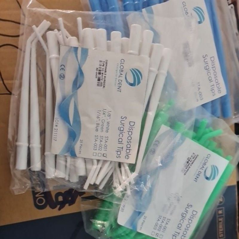 Jual Surgical Aspirator Suction Tip /Tip Suction Bedah /PACK | Shopee ...