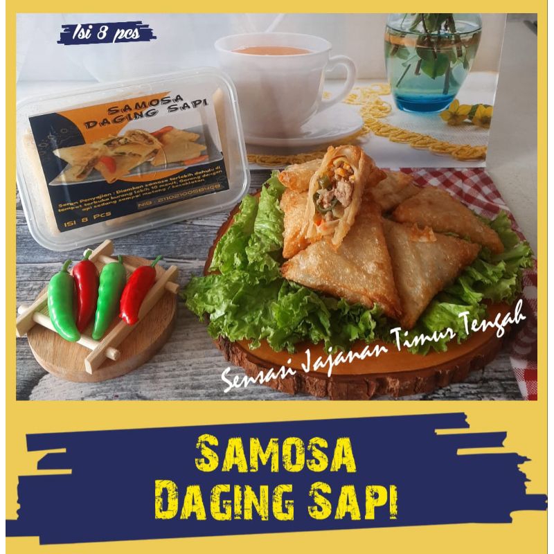 Jual SAMOSA Daging Sapi ( Frozen ) | Shopee Indonesia