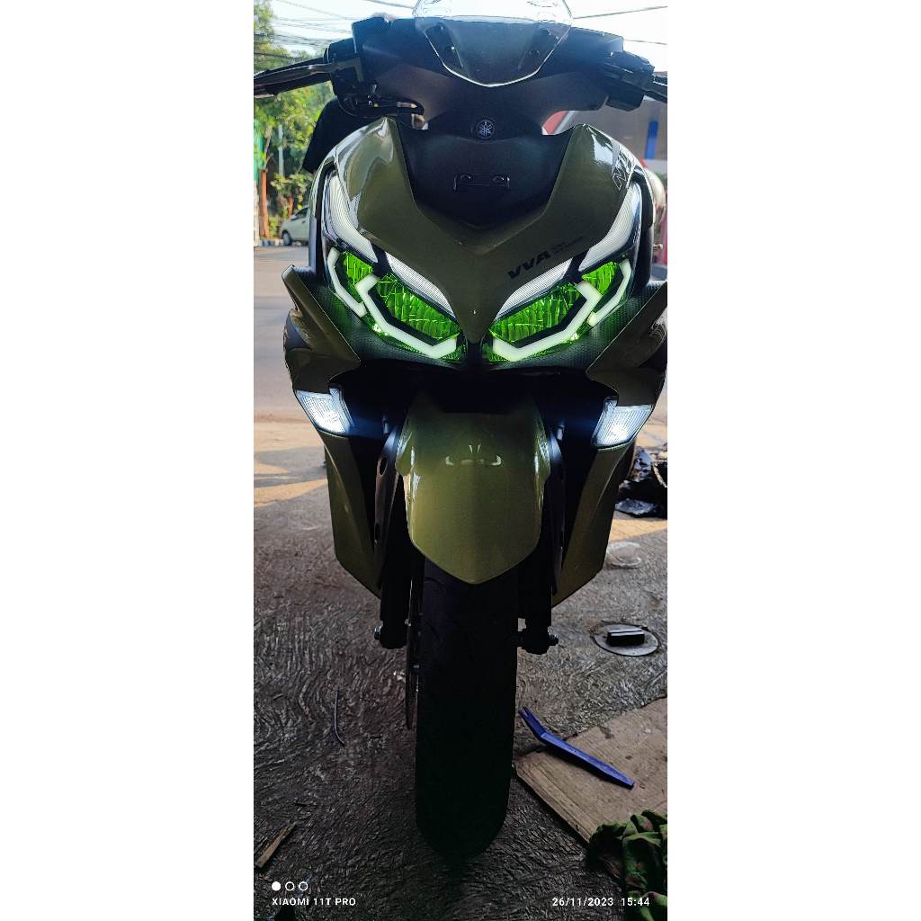 Jual LAMPU ALIS DRL LED ALL NEW AEROX 2020 2021 2022 BONUS DEVIL EYES ...