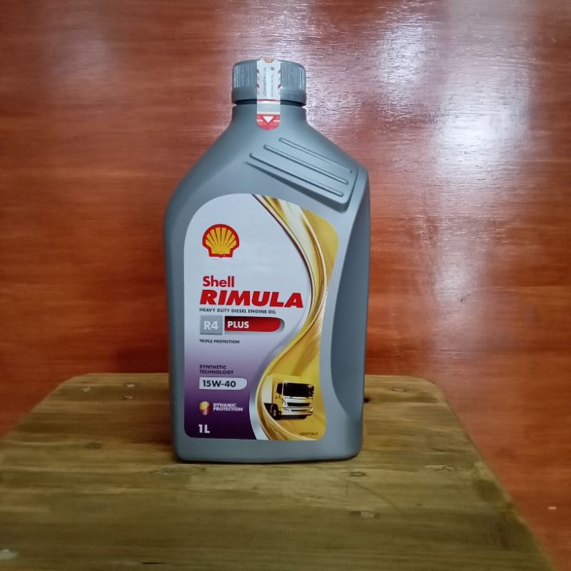 Jual Oli Shell Rimula R4 sae 15W40 size 1liter | Shopee Indonesia