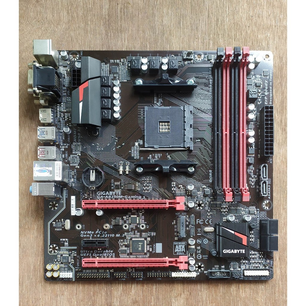 Jual MOBO MOTHERBOARD GIGABYTE AB350M-GAMING 3 - GIGABYTE GA-78LMT-S2 ...