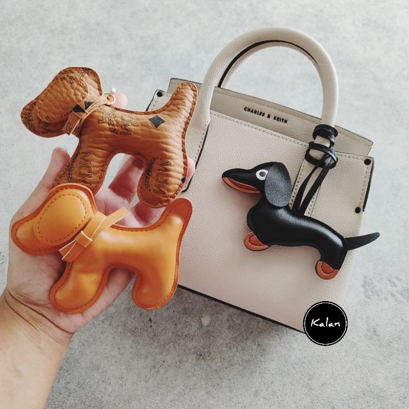 Jual KALAN Gantungan Tas/Kunci Anjing Lucu Doggy Bag Charm | Shopee ...
