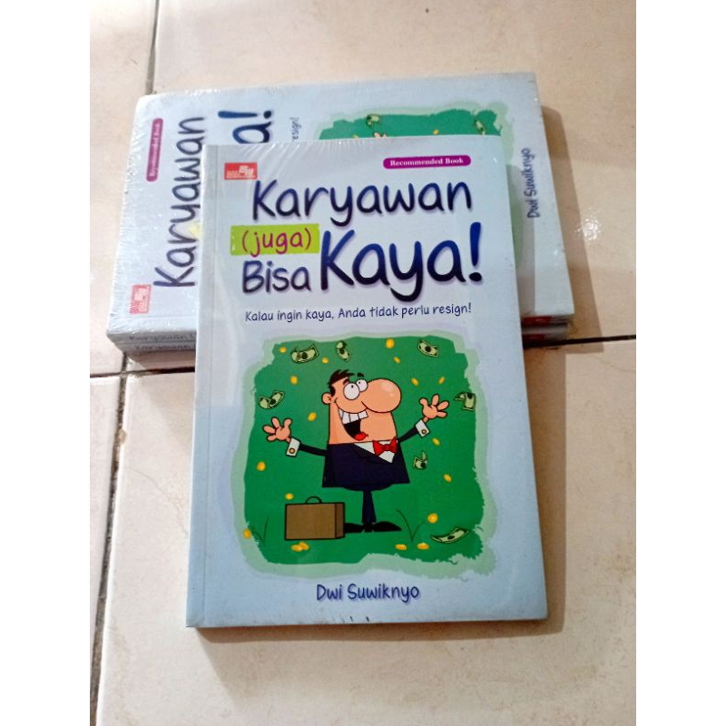 Jual BUKU MOTIVASI // KARYAWAN JUGA BISA KAYA // ORIGINAL | Shopee Indonesia