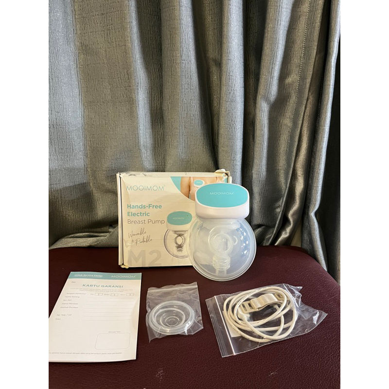Jual PRELOVED MOOIMOM HANDSFREE M2 BREASTPUMP POMPA ASI | Shopee Indonesia