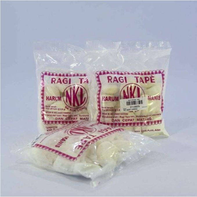 Jual RAGI TAPE ISE 50 BUTIR/RAGI TAPE KETAN/RAGI TAPE SINGKONG | Shopee ...