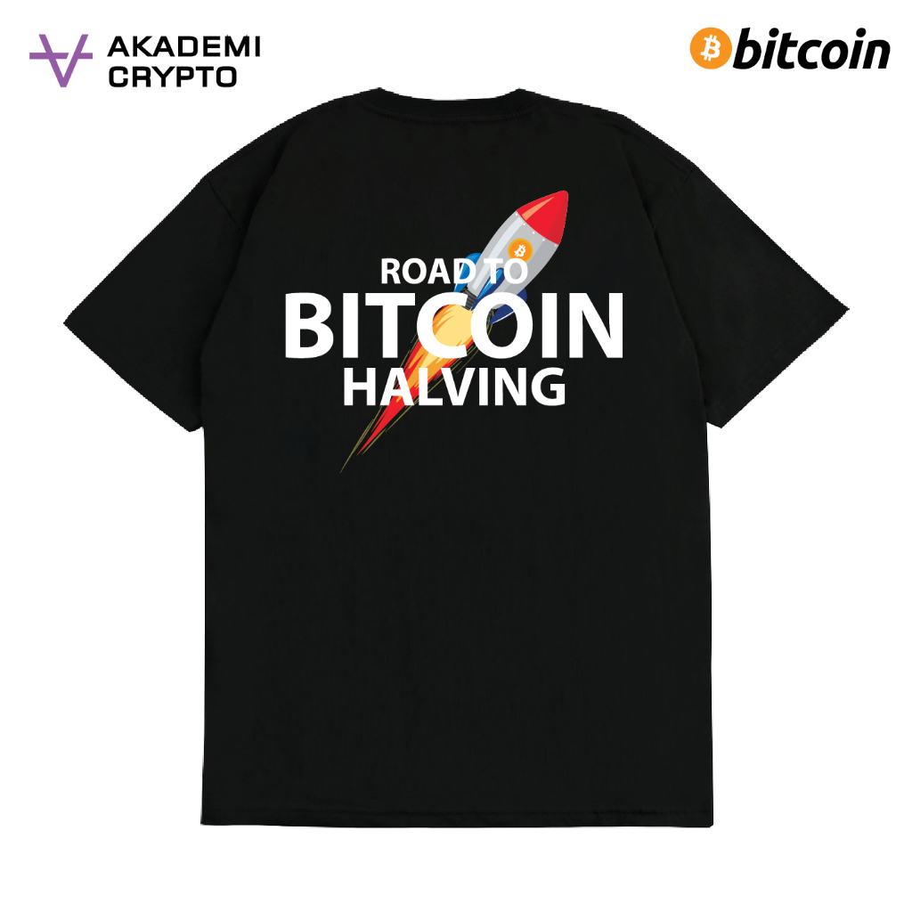 Jual Baju Kaos Bitcoin Halving - Kaos Crypto Currency | Shopee Indonesia