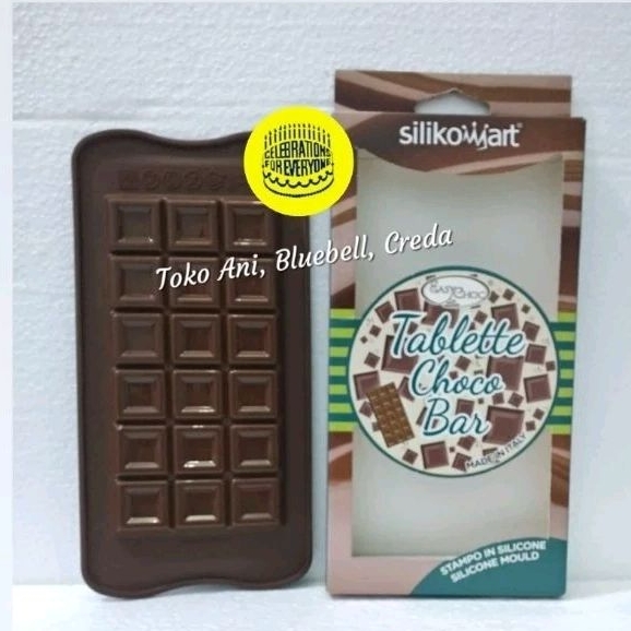 Jual Silikomart Silicone Chocolate Mold / Easy Choc, Tablette Choco Bar ( 22.137.77.0065 ...