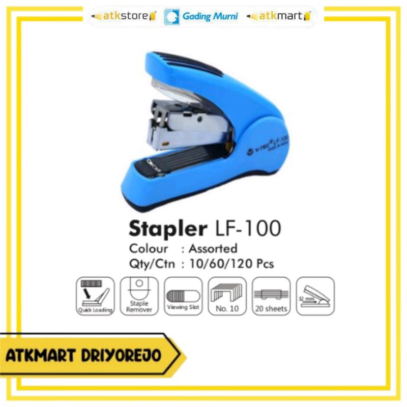 Jual V-TEC STAPLER LF-100 - STAPLES - JEPRETAN | Shopee Indonesia