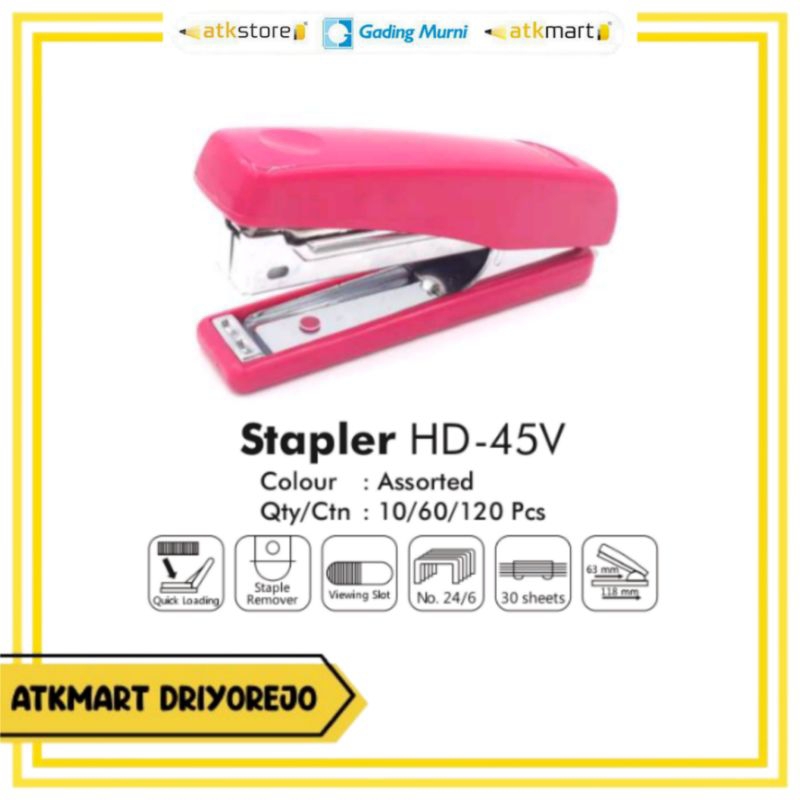 Jual V-TEC STAPLER HD-45 V - STAPLES - JEPRETAN | Shopee Indonesia