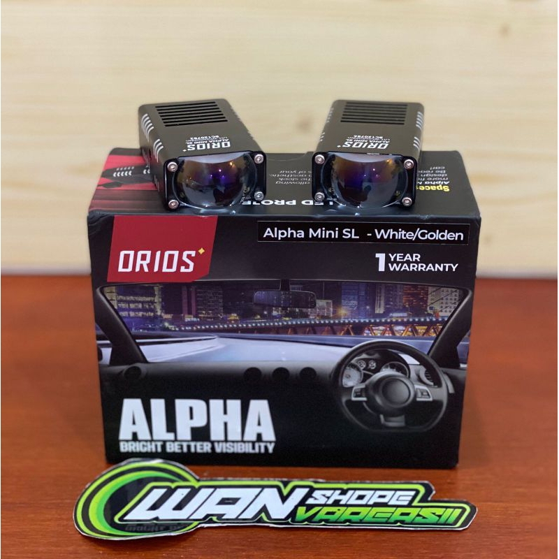 Jual ORIOS ALPHA LAMPU TEMBAK MINI LASER PROJECTOR WHITE/GOLDEN- MOBIL ...