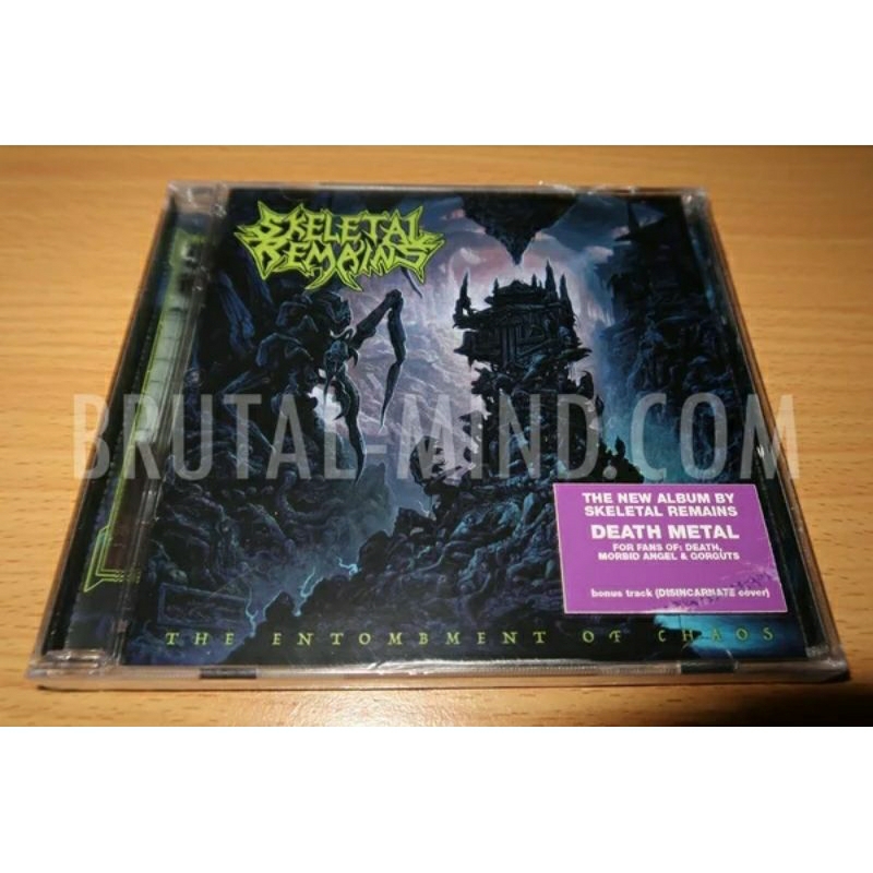 Jual CD - SKELETAL REMAINS - The Entombment of Chaos | Shopee Indonesia