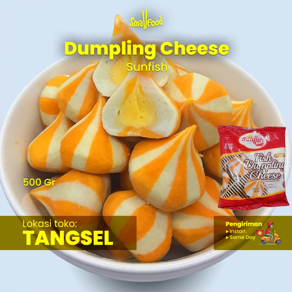 Jual Sunfish Dumpling Cheese 500gr / Dumpling Keju / Smallfood Frozen ...