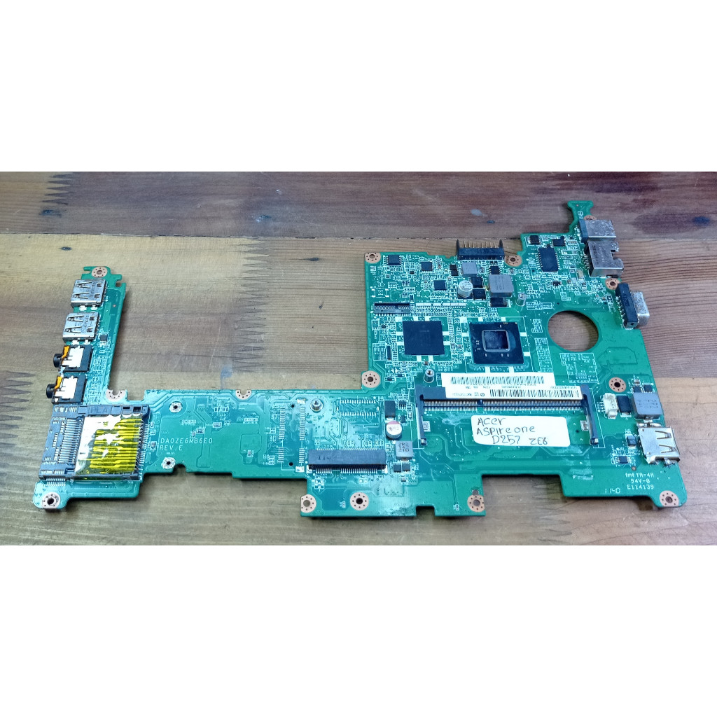 Jual Mainboard Motherboard Laptop Acer Aspire One D257 ZE6 | Shopee ...