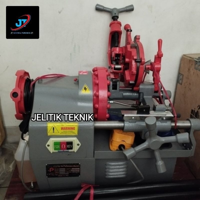 Jual Mesin Senai Pipa Listrik 1/2" - 2" | Pipe Threading Machine 2 Inch ...