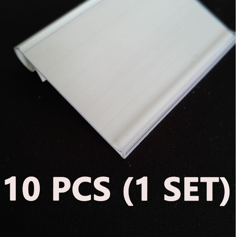 Jual Price Tag Accesories VH39 Rail Card Minimarket Label Mika Harga ...