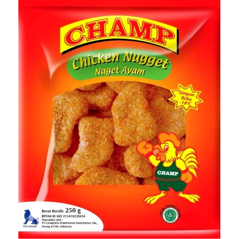 Jual Champ Chicken Nugget | nugget ayam | ukuran 250gr, 500gr, dan 1000 gr | Shopee Indonesia