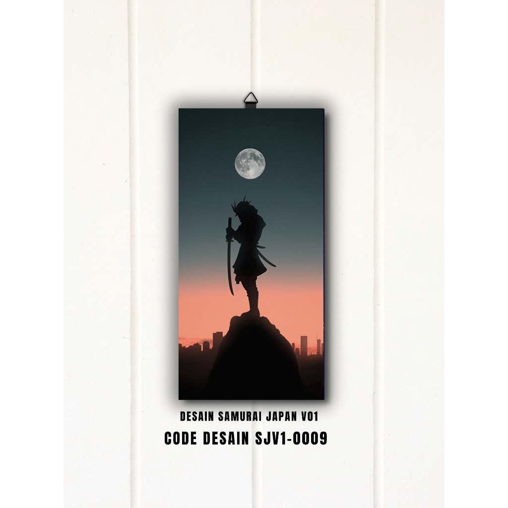 Jual Walldecor Tema Lukisan SAMURAI JEPANG V.1.0 / hiasan dindig ...