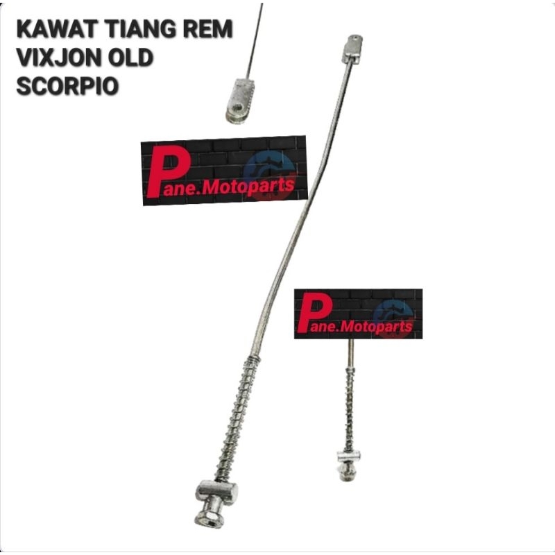 Jual KAWAT TIANG REM TARIKAN REM LIDI VIXION LAMA OLD SCORPIO BEST ...